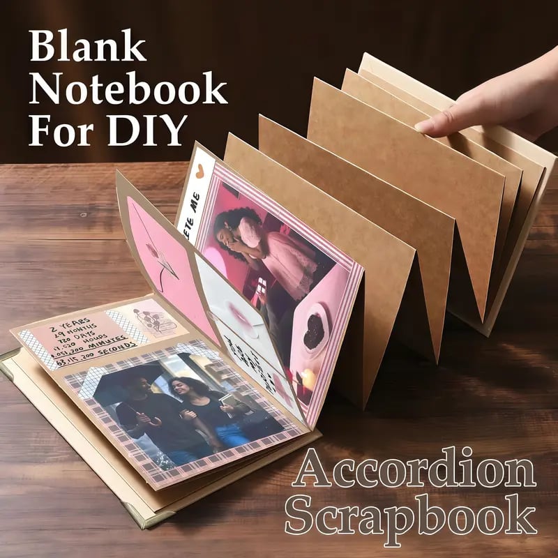 🔥Christmas Sale 49% Off The Memory Keeper: 99+ Inch Accordion Scrapbook ...